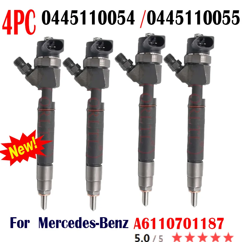 4PCS-New-0445110055-6110701187-A6110701187-Common-Rail-Diesel-Injector ...