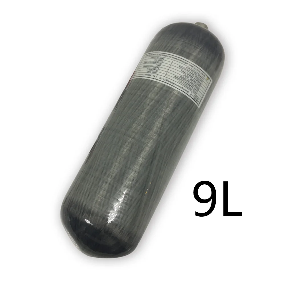 300Bar-4500Psi-9L-Carbon-Fiber-Cylinder-High-Pressure-Cylinder-HPA-Tank ...