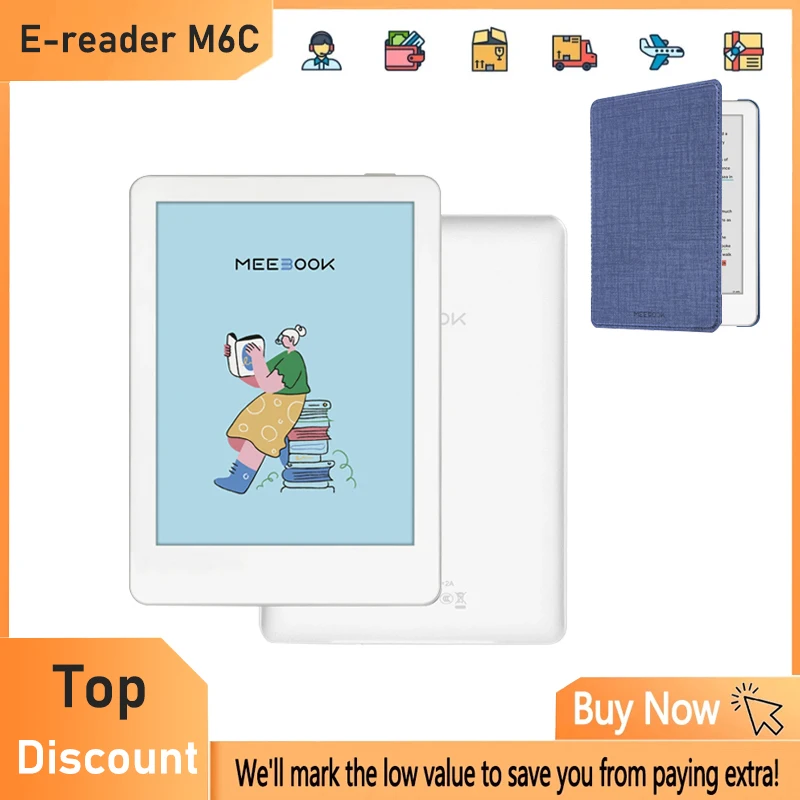 Meebook-M6C-E-reader-6-Carta1100-E-ink-150PPI-Color-Screen-with-Dual ...