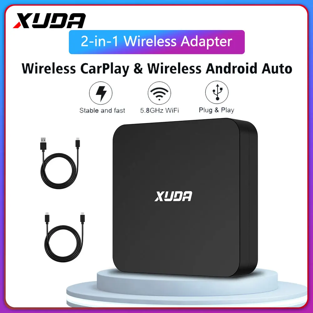 XUDA-Mini-Carplay-Smart-Box-bezprzewodowy-Android-Auto-Adapter-Apple ...