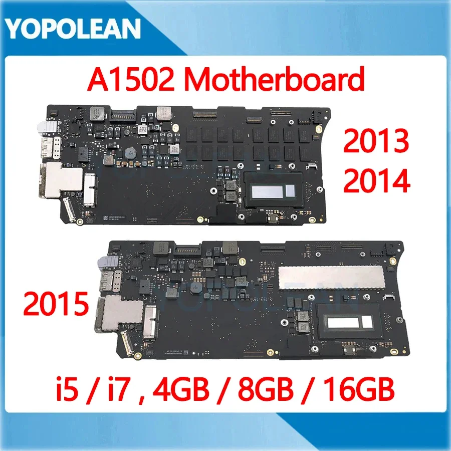 Original-For-MacBook-Pro-Retina-13-A1502-Motherboard-Logic-Board-i5-i7 ...