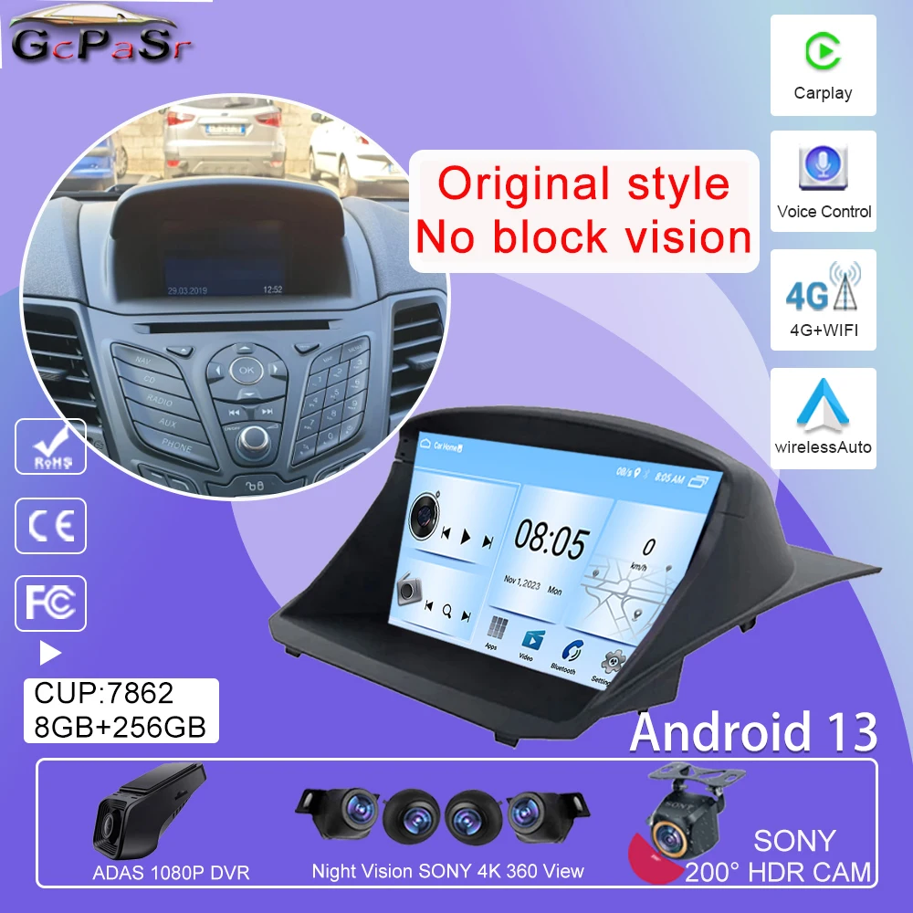 Android-Radio-For-Ford-Fiesta-MK7-2009-2017-Car-Video-Multimedia-Player ...