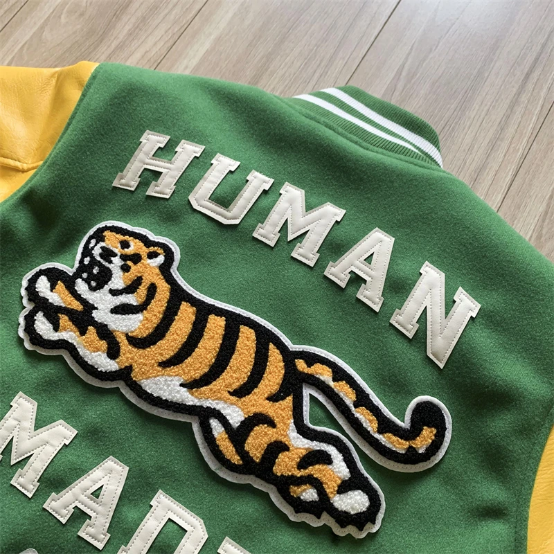 Tiger Head On Human
