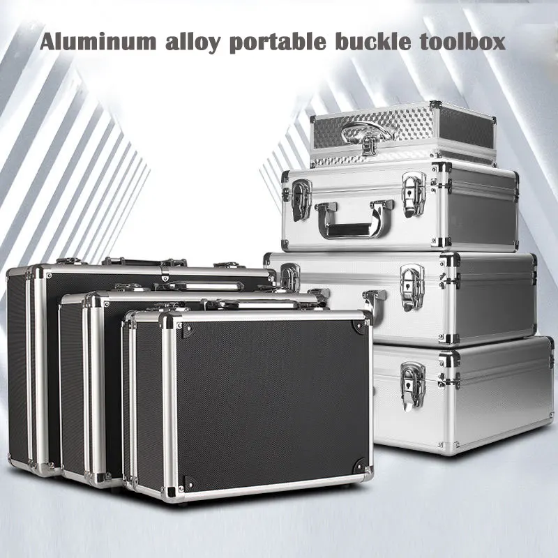 Portable-Aluminum-Alloy-Storage-Box-Household-Toolbox-Suitcase-Tool ...