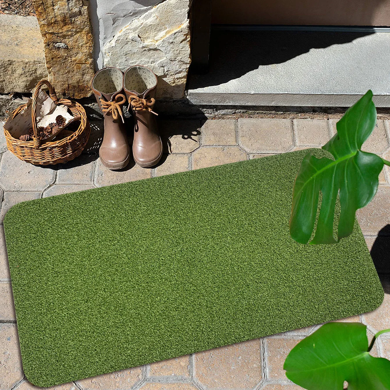 Simulation-Grass-Dust-Removal-Mat-Door-Floor-Mat-Home-Carpet-Mat-Mud ...