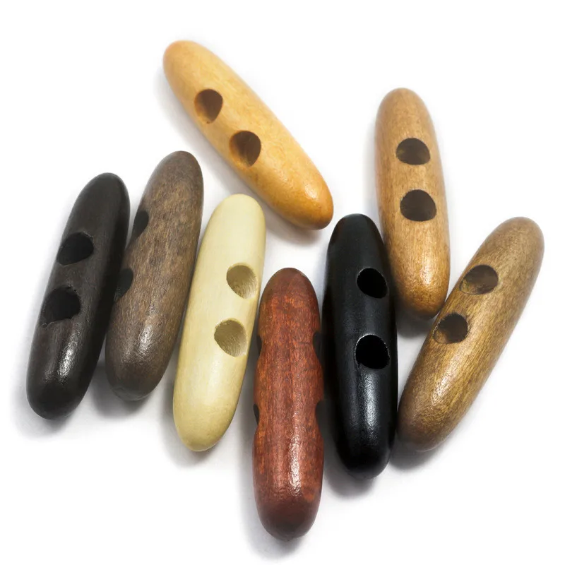 10pcs-Natural-Wood-Toggle-Horn-Wooden-Buttons-Sewing-Crafts ...