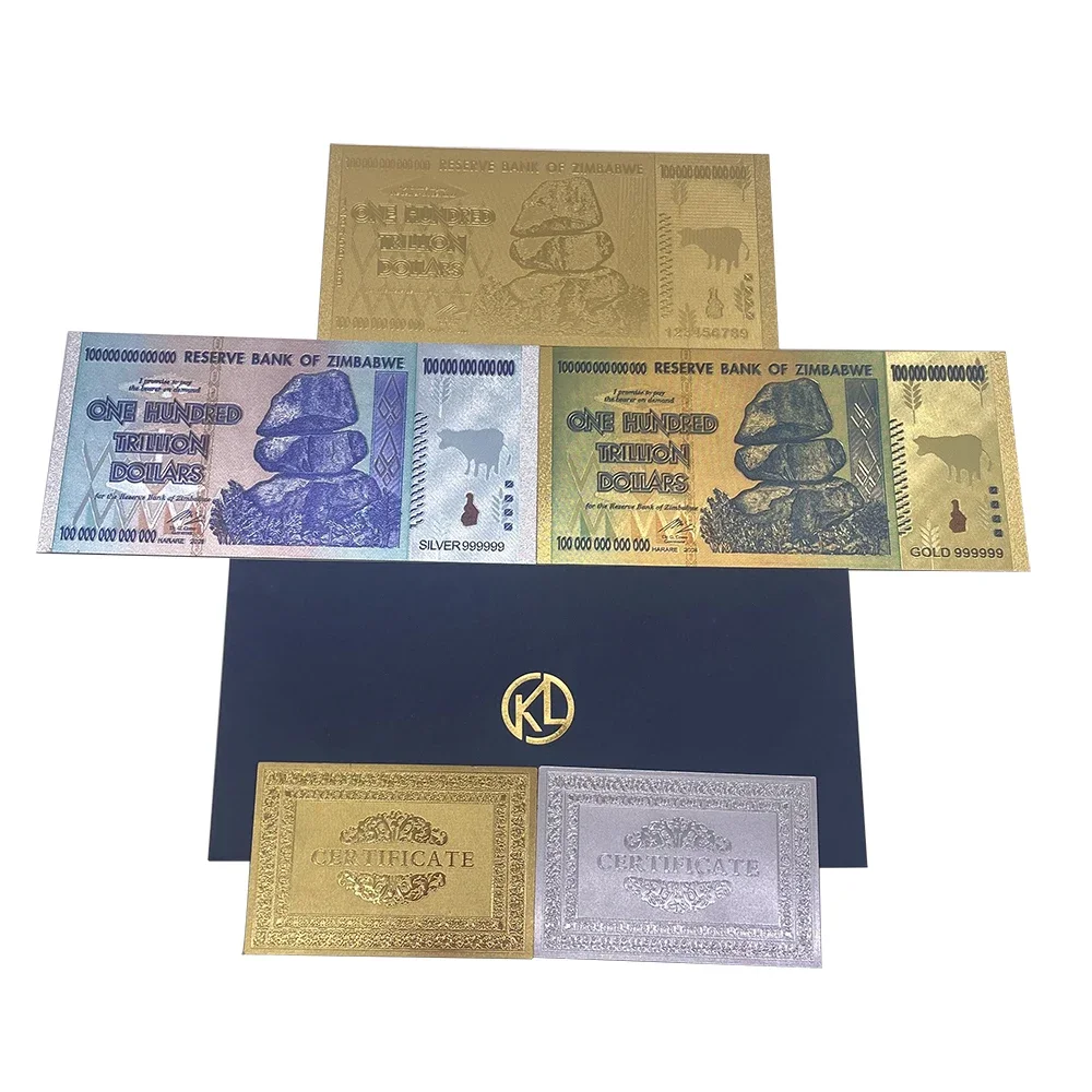 3-Colors-Classic-One-Hundred-Trillion-Dollars-Zimbabwe-24K-Gold-or ...