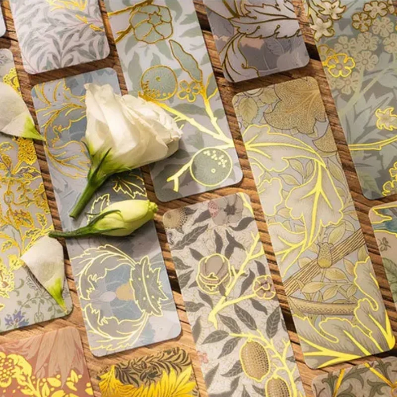 5-Pcs-William-Morris-Series-Bookmark-Colorful-PVC-Reading-Bookmarks ...