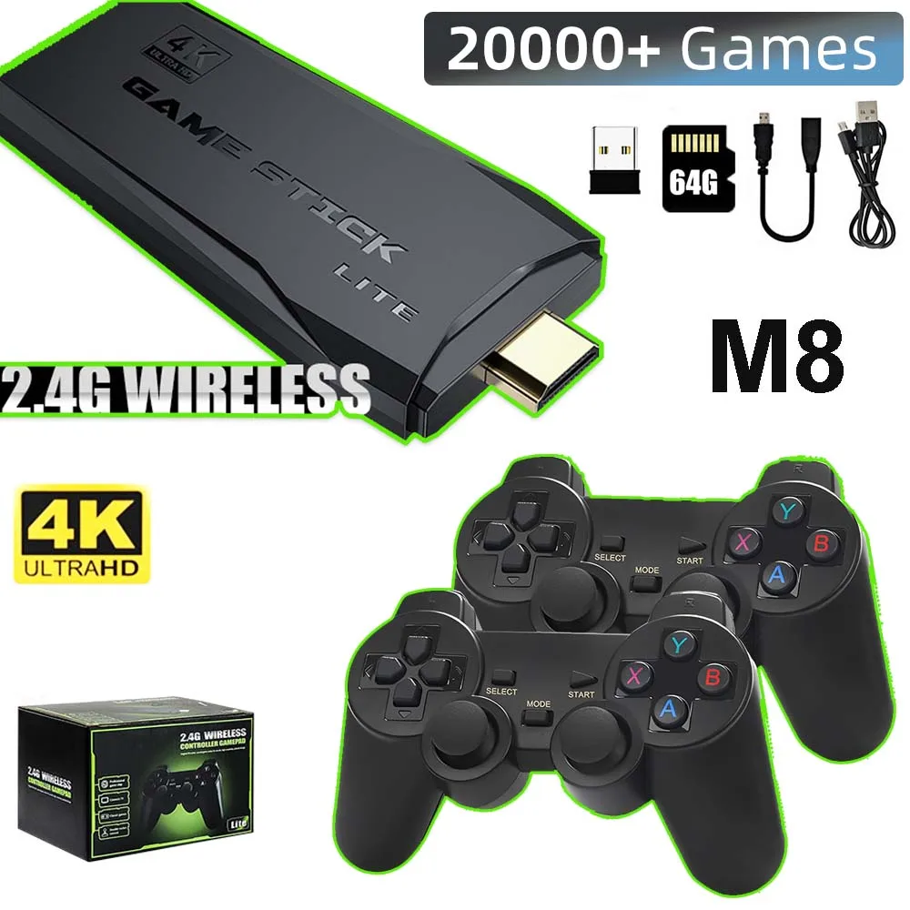 Retro-Video-Games-Console-4K-HDMI-Output-for-TV-Game-Stick-with-10000 ...