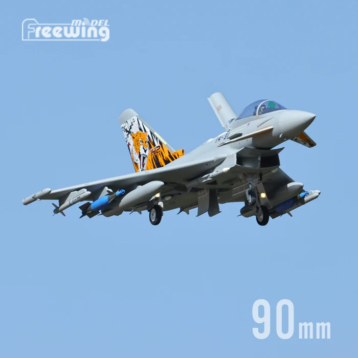 New-Arrival-RC-Airplane-Model-Freewing-Euro-Fighter-EF2000-90mm-EDF-Jet ...