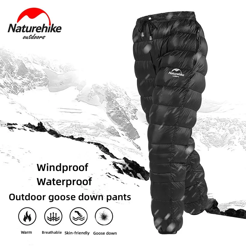 Naturehike-Unisex-Outdoor-Thermal-Goose-Down-Pants-DW-90-Hiking-Camping ...