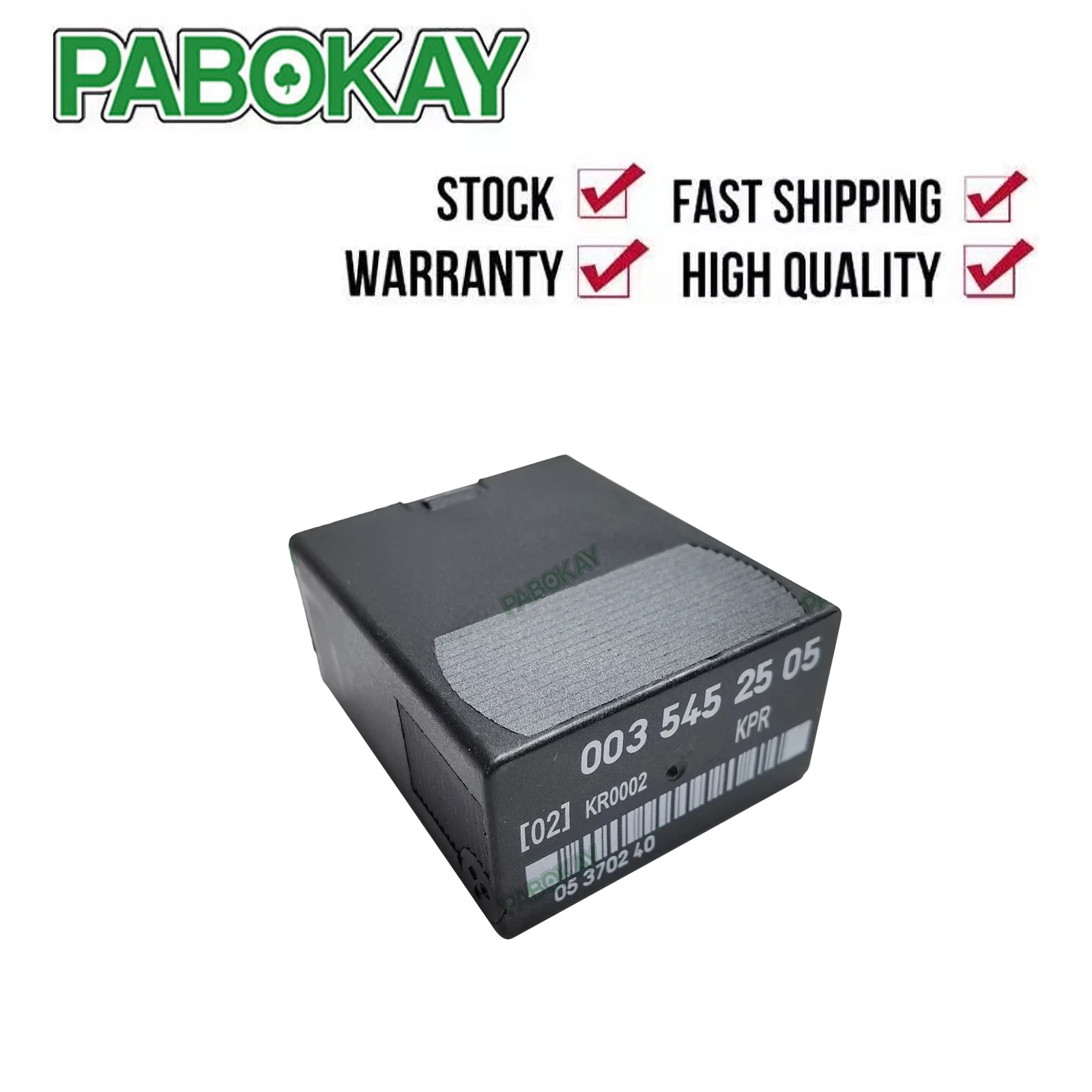 Fuel Pump Relay - for Mercedes W124 W126 W201 19871992 New 0035452405 ...