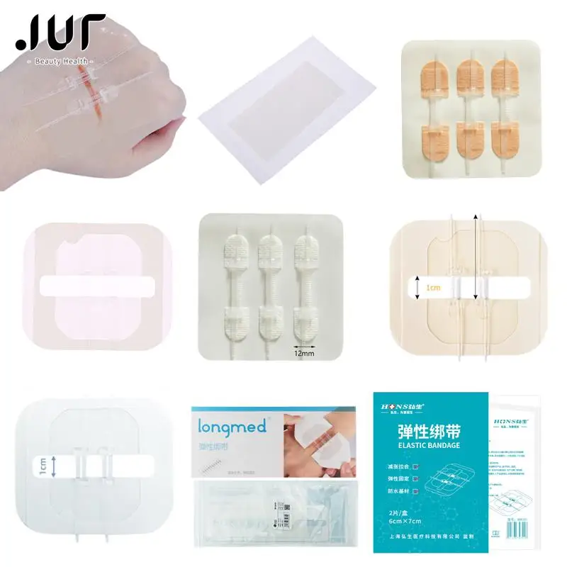 1-2-3-10Pcs-Zipper-Tie-Wound-Closure-Patch-Hemostatic-Patch-Wound-Fast ...