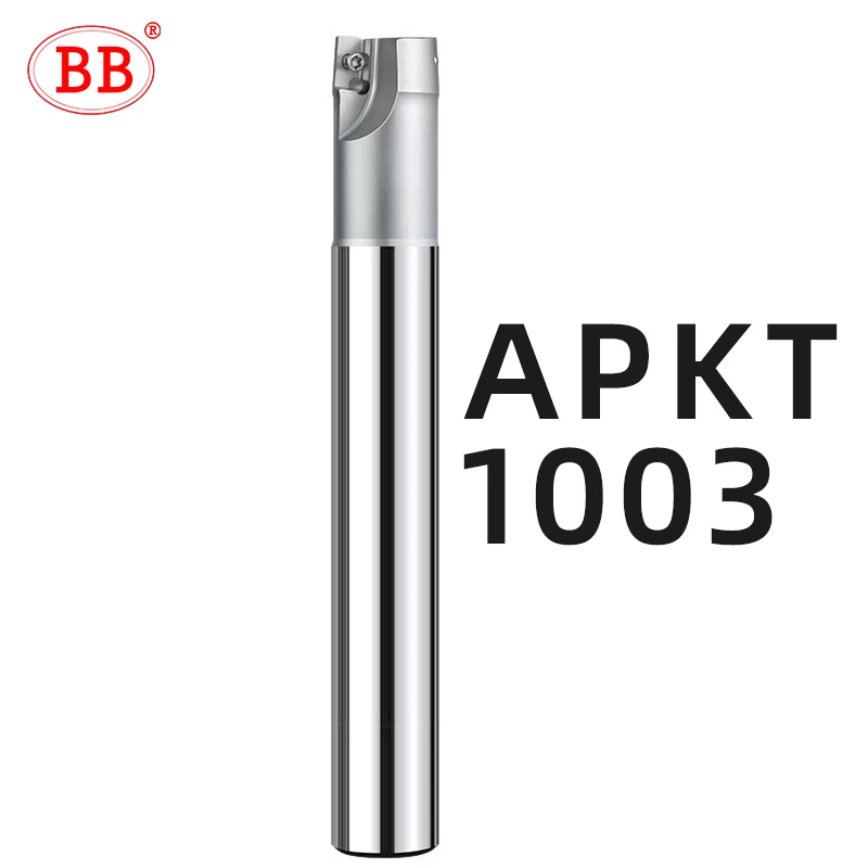 BB APKT1003 CNC End Mill Carbide Insert APKT1003PDER Holder Indexable ...
