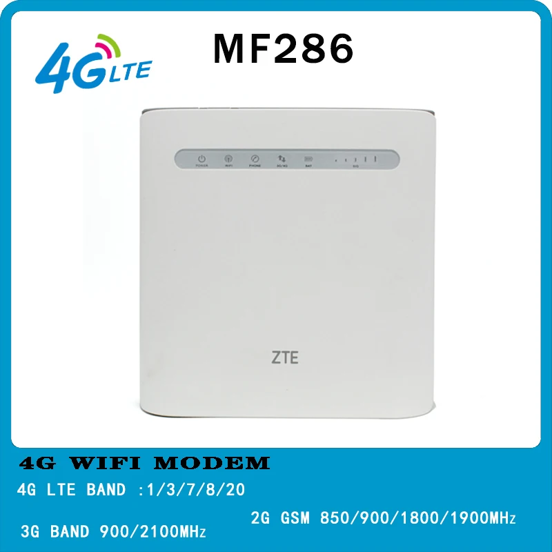 ZTE-MF286-4G-Wireless-Router-300-Mpbs-High-Speed-And-Quality-With-SIM ...
