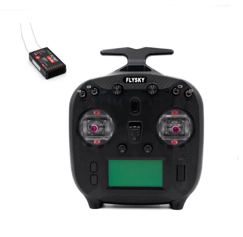 FLYSKY FS-ST8 2.4G 10CH ANT RGB Assistant 3.0 Radio Transmitter FS-SR8 ...