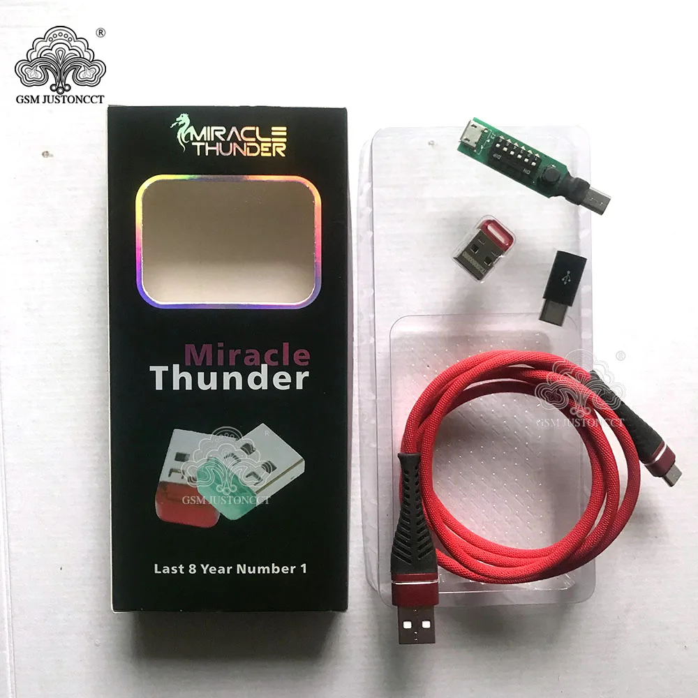Miracle Box / Miracle Thunder Key Miracle Thunder Dongle +cable Miracle ...