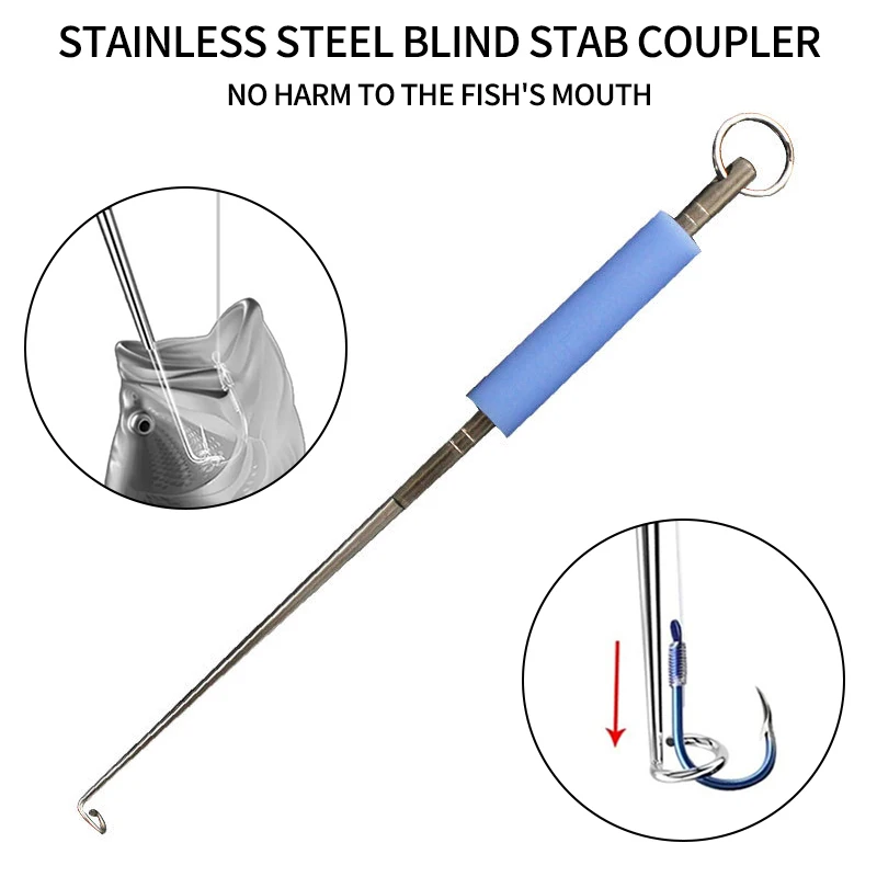 Fishing Hook Release Device Stainless Steel Fishhook Dehooker Hook ...