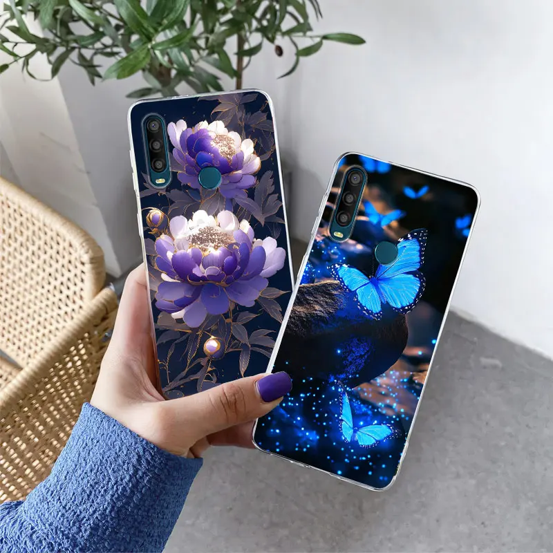 For Alcatel 1SE 1S 1V 3L 2020 Transparent Phone Case For Alcatel 1B ...