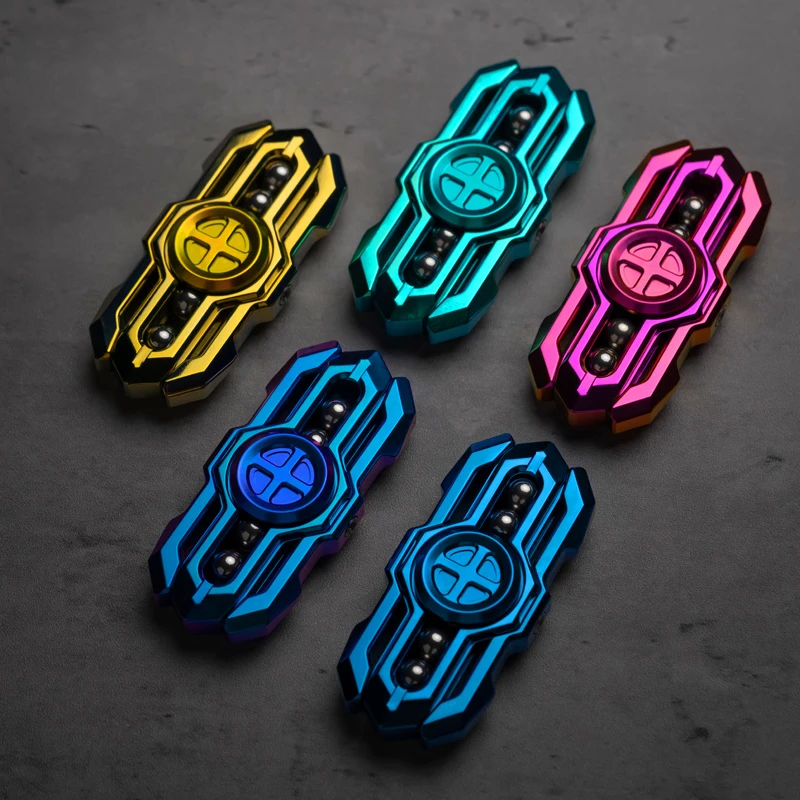 Fashion Toy Studio Fidget Spinner Zirconium Damascus Decompression ...