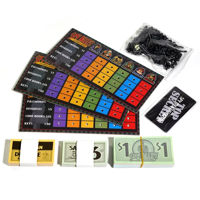 Spy Alley Board Game Mensa Award Winning Family Strategy Game Classic ...