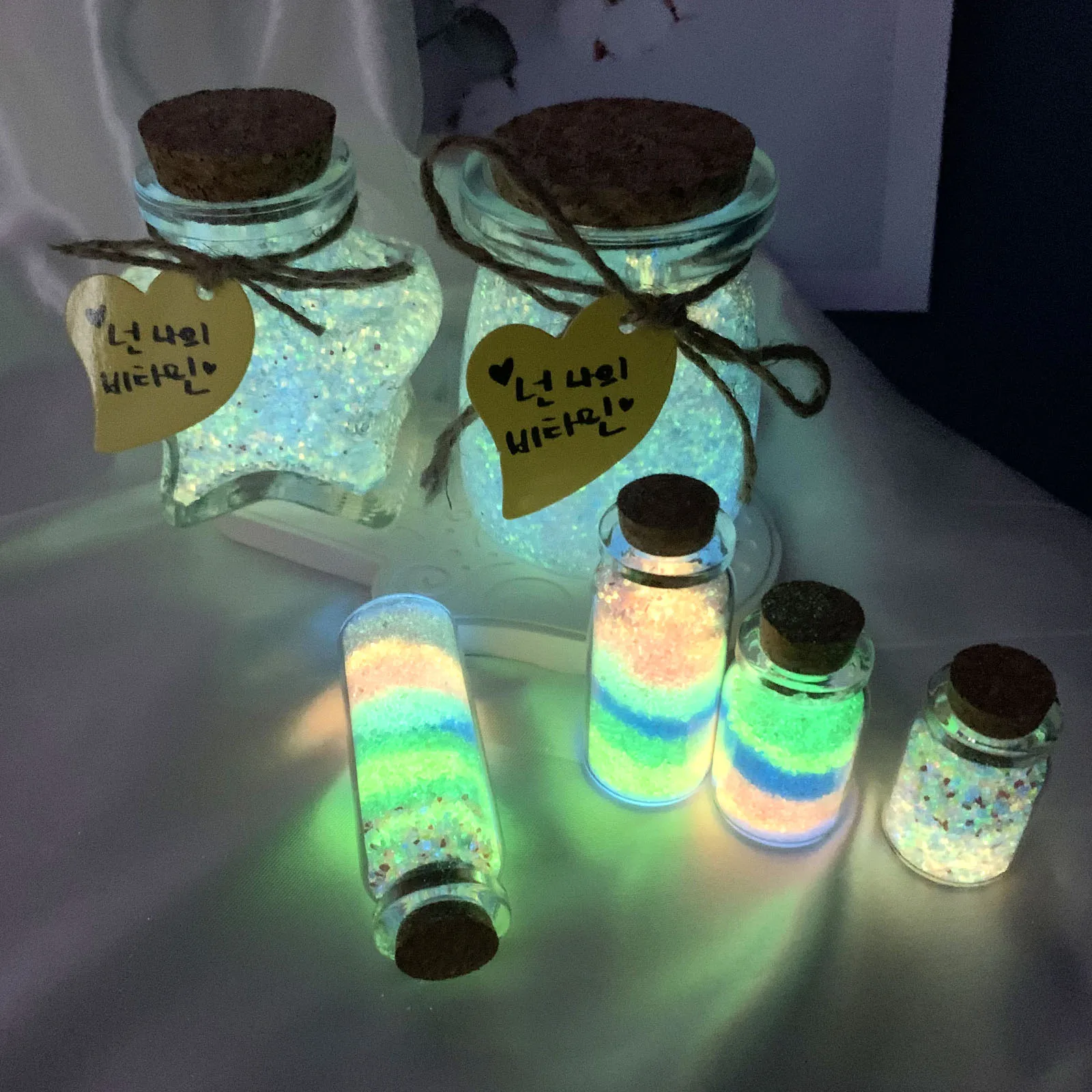 10g-20g-Luminous-Sand-Resin-Filling-Light-In-Dark-Epoxy-Resin-Filling ...