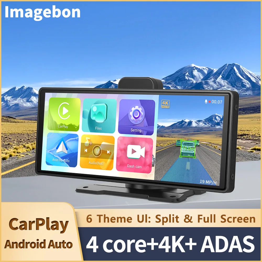 10-26-Wireless-Carplay-Android-Auto-Dash-Cam-Adas-Screen-4k-Dvrs-Gps ...