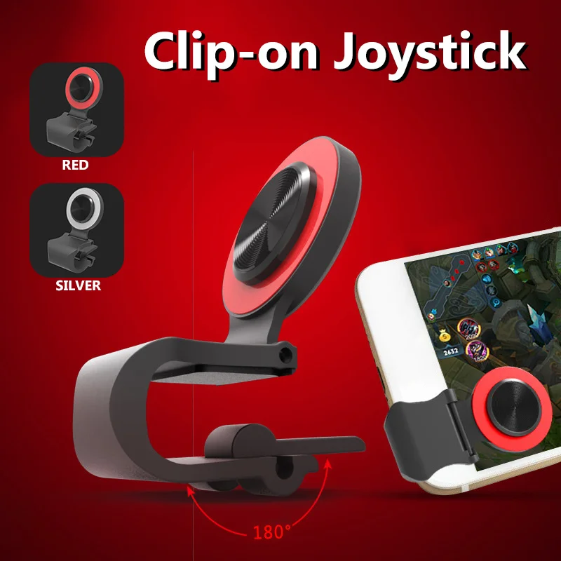 Mini Joystick de pantalla táctil para teléfono móvil, abrazadera ...