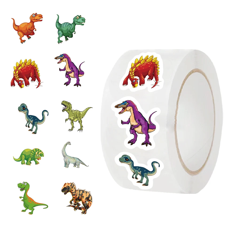 500pcs-Animals-Dinosaur-Stickers-for-Kids-School-Classroom-Reward ...