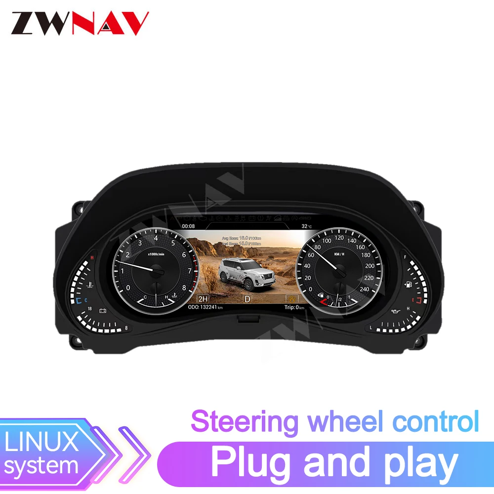 12.3 Inches Integration Touch Screen Instrument Cluster Display for ...