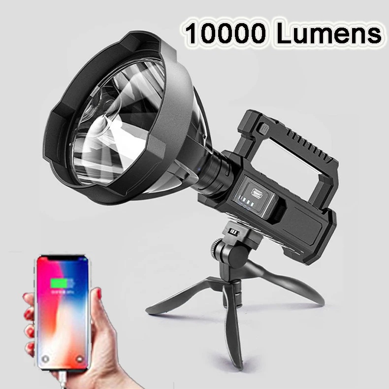 10000Lumens-1500M-Long-Range-Spotlight-P70-Portable-Searchlight-4-Modes ...