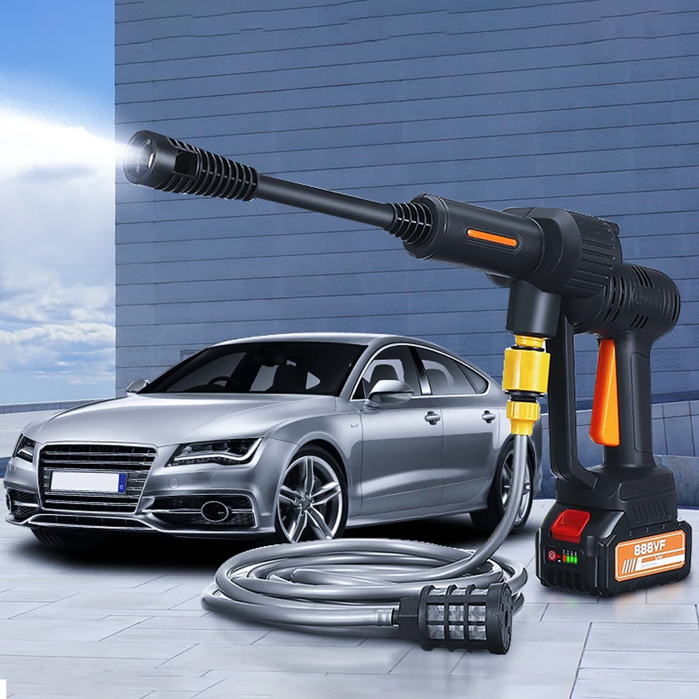 500Bar-Electric-High-Pressure-Washer-Cordless-Car-Washing-Spray-Gun-for-Makita-18V-Battery ...
