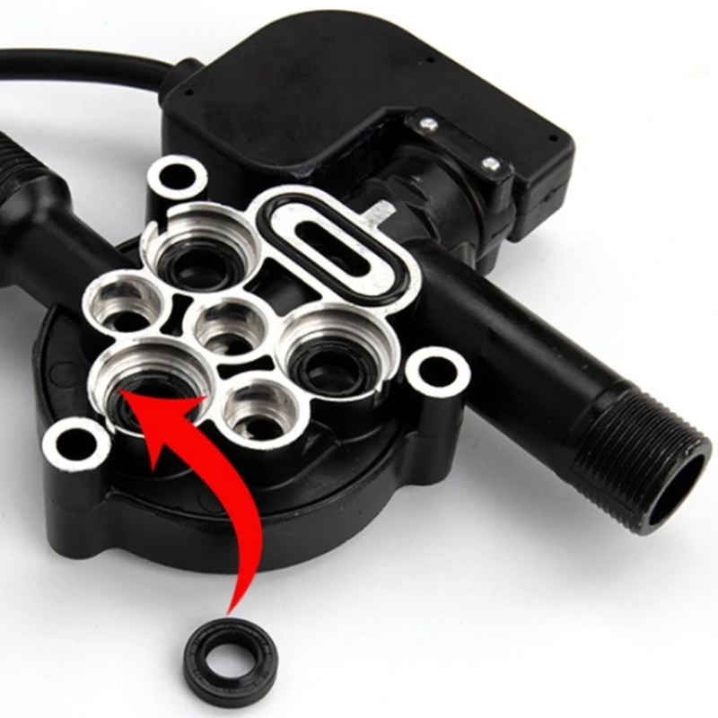 220V-High-Pressure-Pump-Washer-Head-Repair-Kit-Seal-Oil-Check-Valves ...