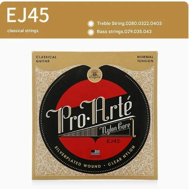 Folk Acoustic Guitar String Set of 6 Rust Resistant Strings, Durable ...