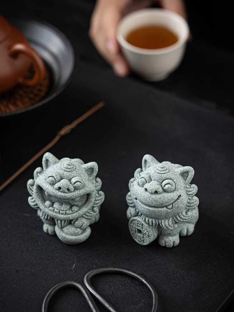 Chinese-Style-Tea-Set-Ornaments-Cute-Little-Lion-Tea-Pet-Creative ...