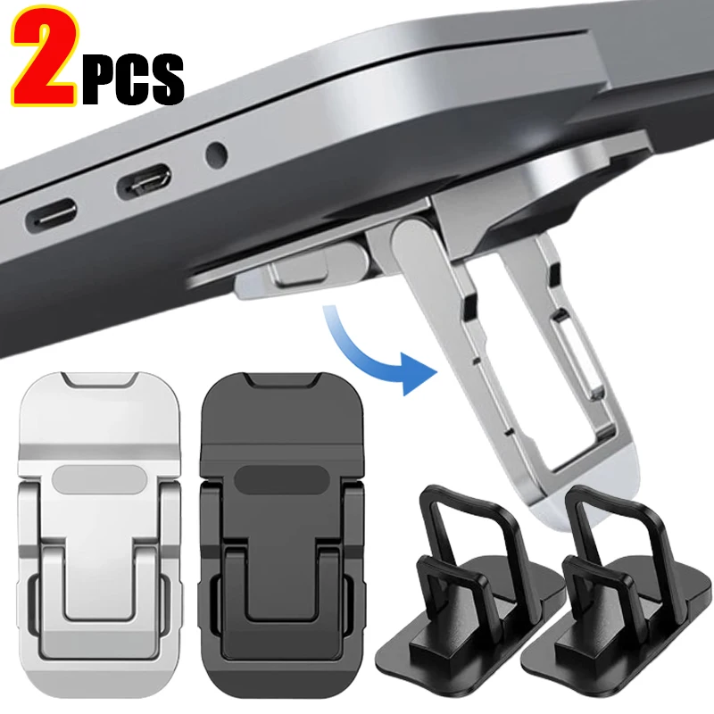 Portable-Invisible-Back-Sticker-Laptop-Stand-Foldable-Zinc-Alloy-Mini ...