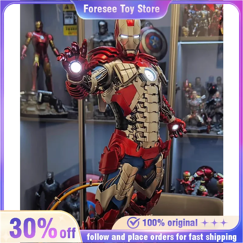 66cm The Avengers Iron Man resin Popular anime character Models Desktop ...