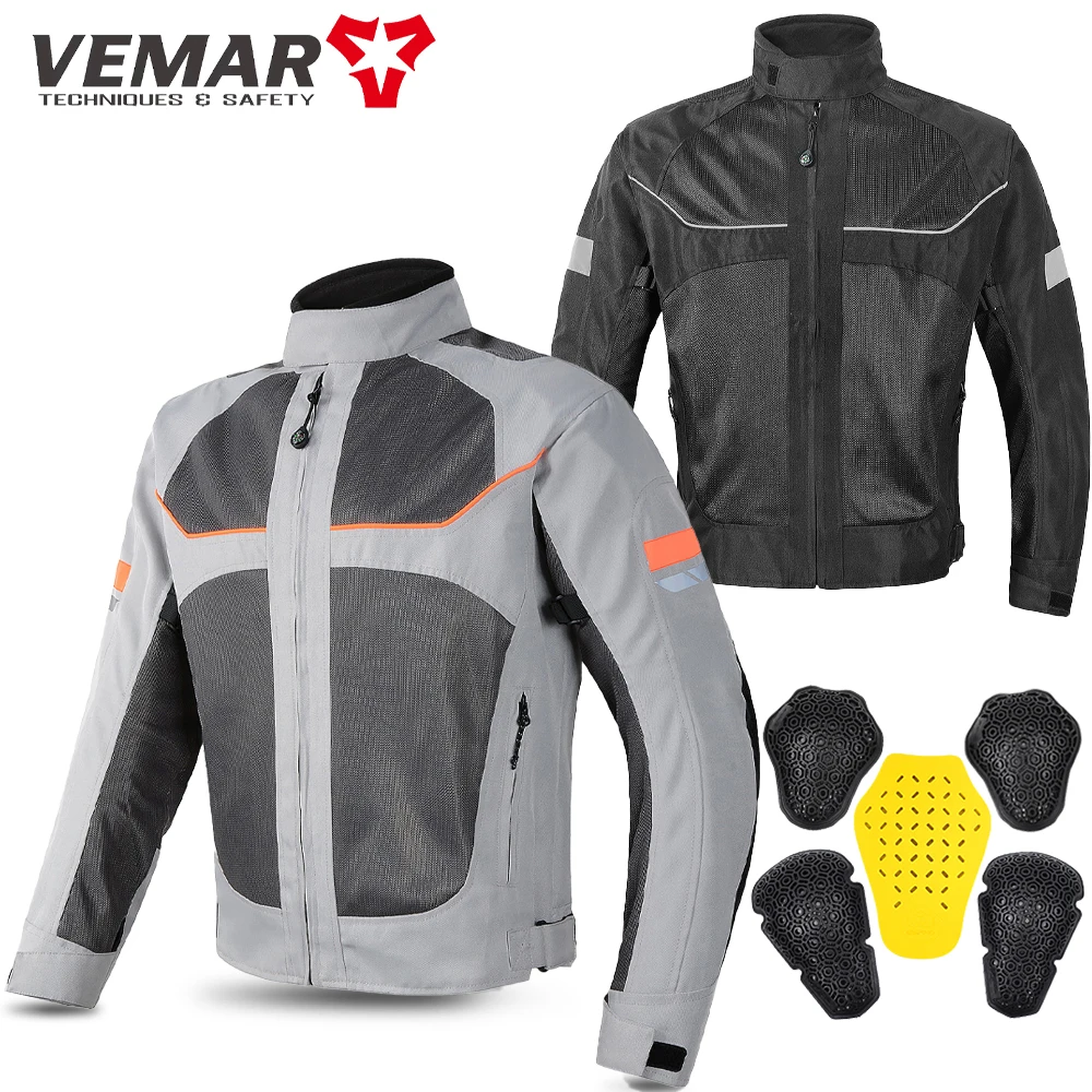 VEMAR-Summer-Motorcycle-Riding-Jacket-Men-Women-Mesh-Breathable ...
