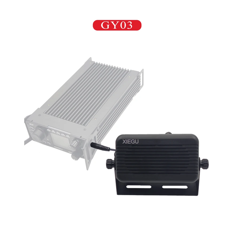 3.5mm Xiegu Gy03 External Speaker For Xiegu X6100 G90 G1m X5105 Walkie Talkie Hf Radio ...