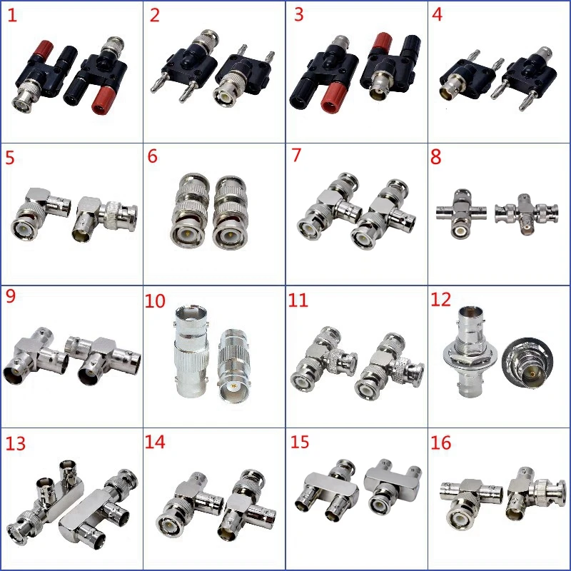 1Pcs-Q9-BNC-T-Connector-BNC-Male-Female-To-BNC-BANANA-Tee-Type-3way ...