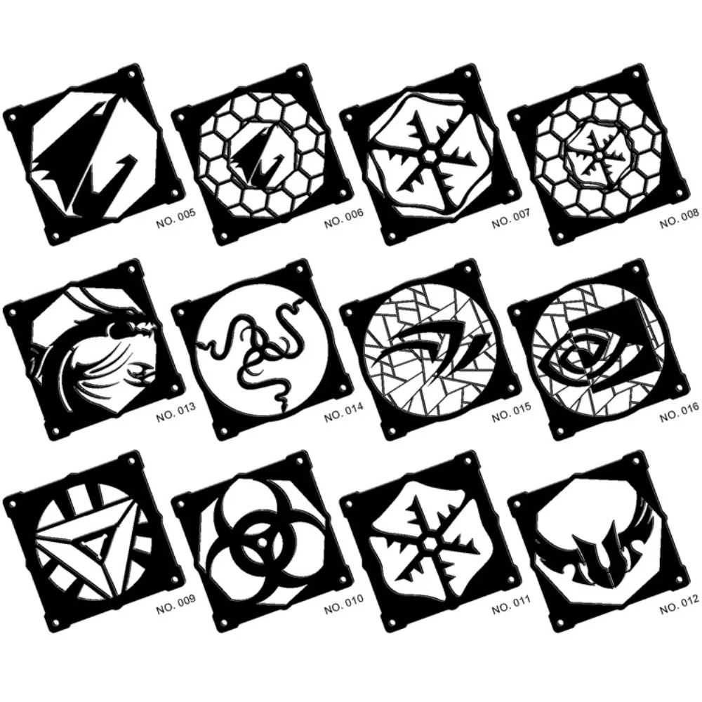 12cm-Acrylic-Fan-Cover-Computer-Chassis-120mm-Fan-Cover-Multi-brand ...