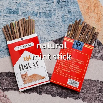 Meowboro Mint Stick Cat Silvervine Chews Products All Natural Catnip ...