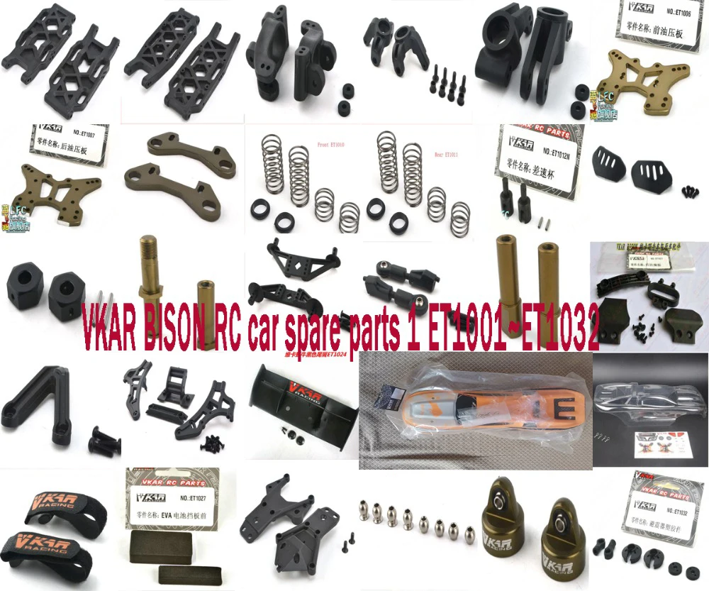 Car Shell Column Bumper | Parts Rc Car Bison | Bison Rc Spare Parts ...