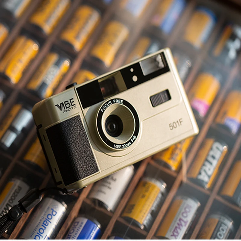 New-German-VIBE-501F-camera-reusable-non-disposable-retro-film-camera ...