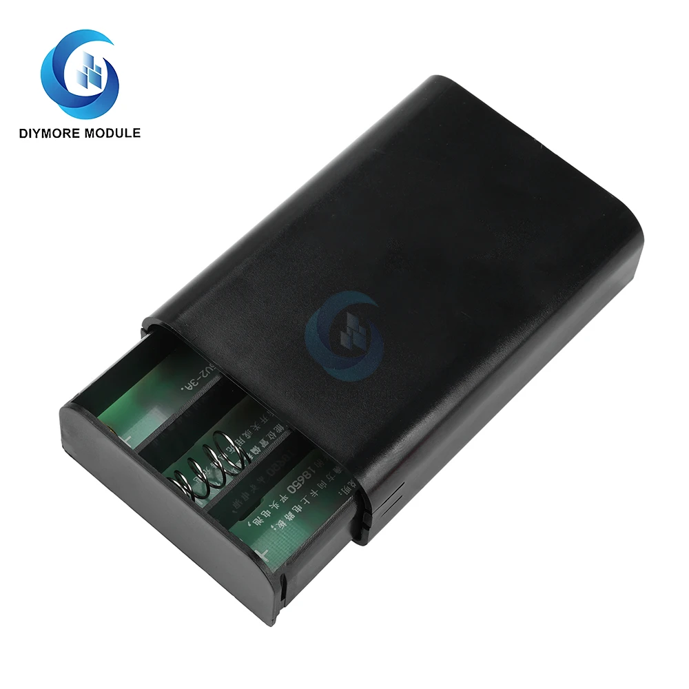 DC 5V 12V Dual Output Tandem Rechargeable Battery Pack 3pcs 18650 ...