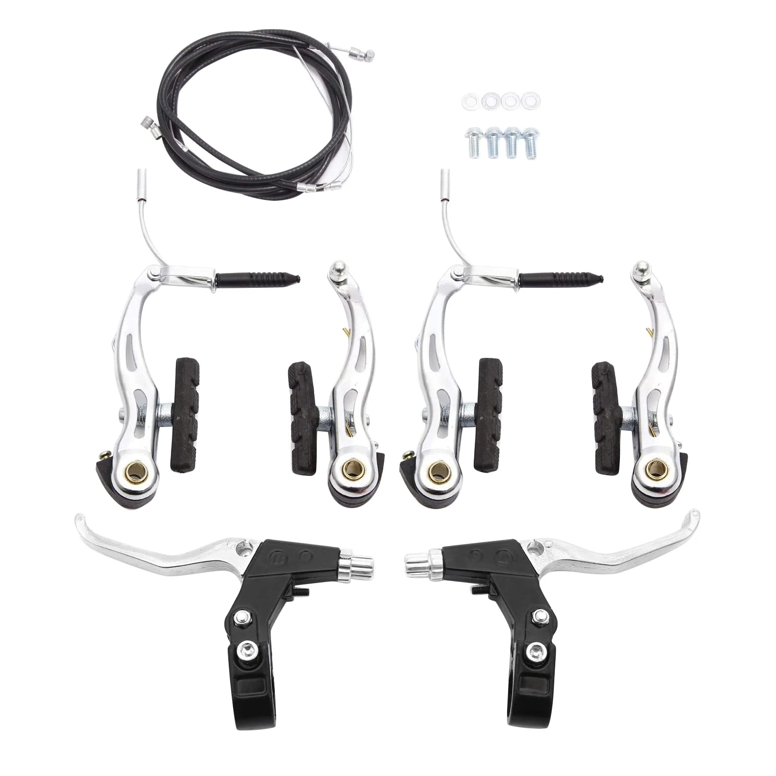 Complete-Bike-Brake-Set-Mountain-Bike-Replacement-Bicycle-Bike-V-Brake ...