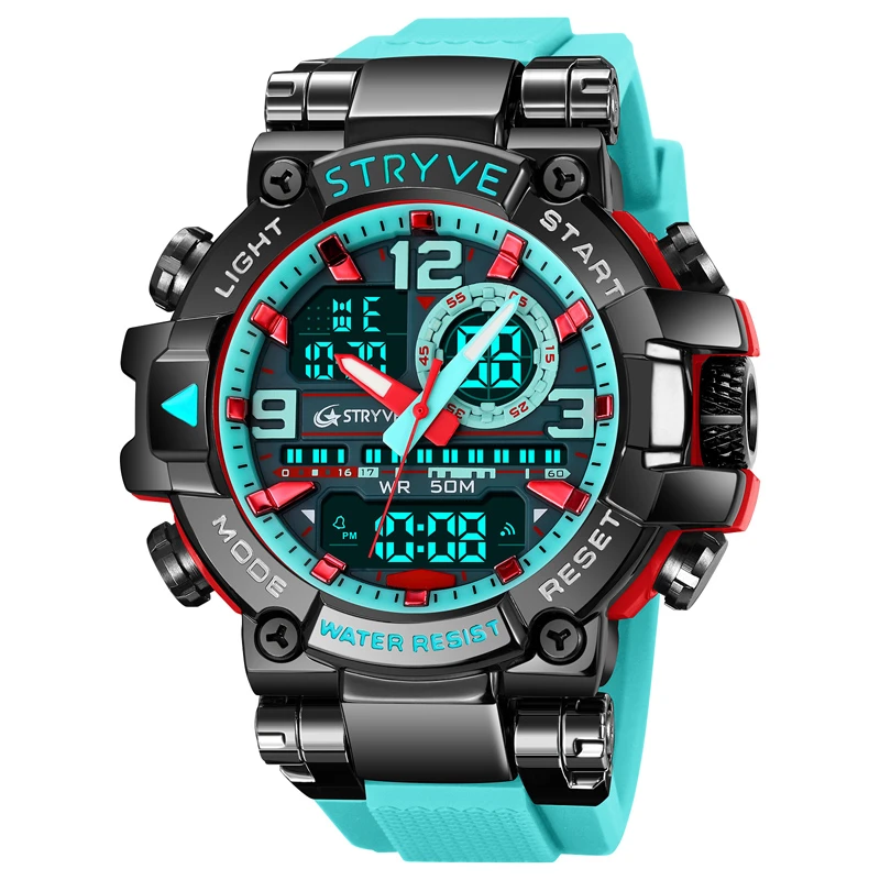 Stryve Watch Men Waterproof | Mens Watches Brand Stryve | Digital Watch ...