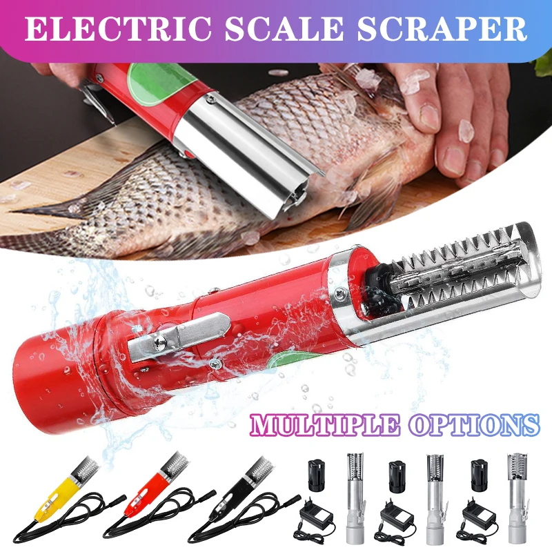 96w Charging Portable Electric Fish Scaler Fishing Scalers Cleaning ...