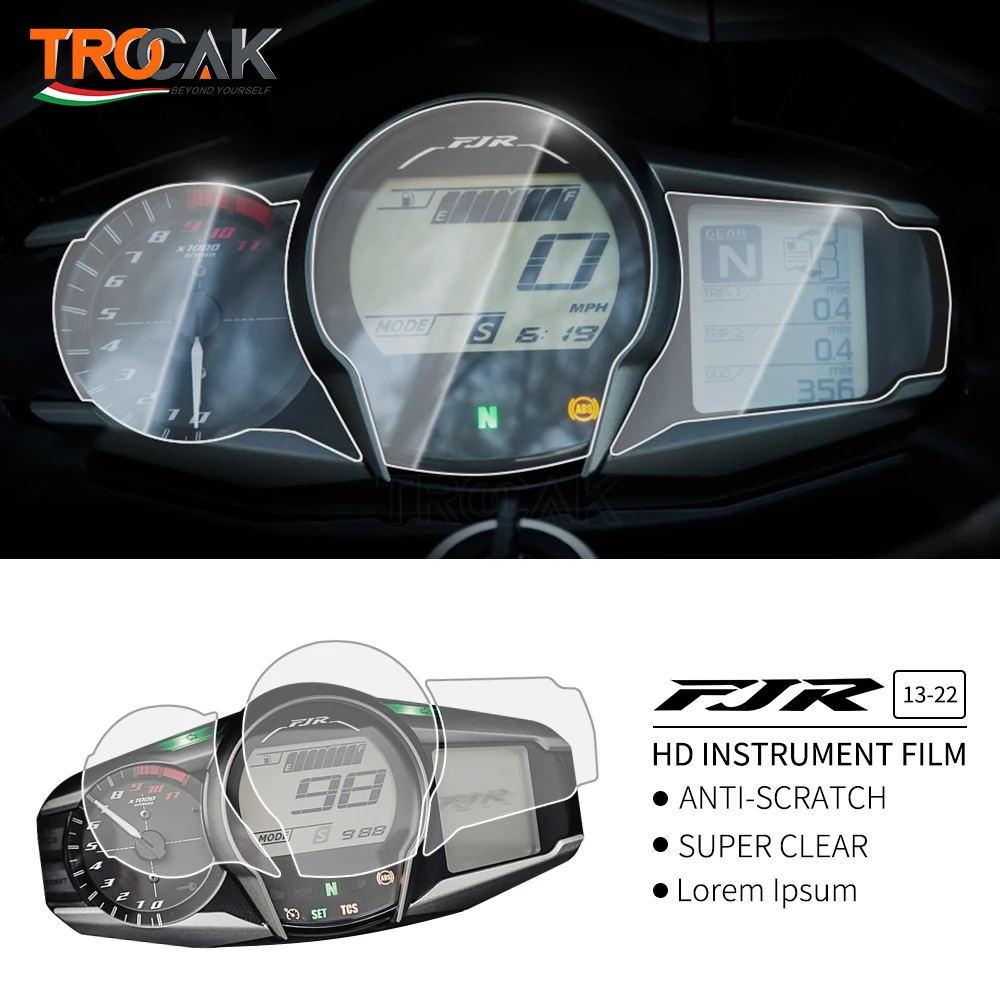 FOR-HONDA-FJR1300-FJR-1300-2013-2022-Motorcycle-Scratch-Cluster-Screen ...