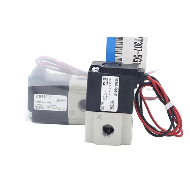 SMC Vacuum Solenoid Valve VT307-6G1-01N-F VT307, 50% OFF
